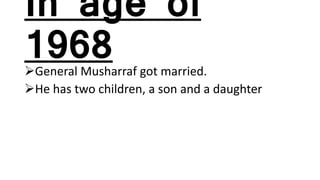 General® pervez musharraf | PPTX