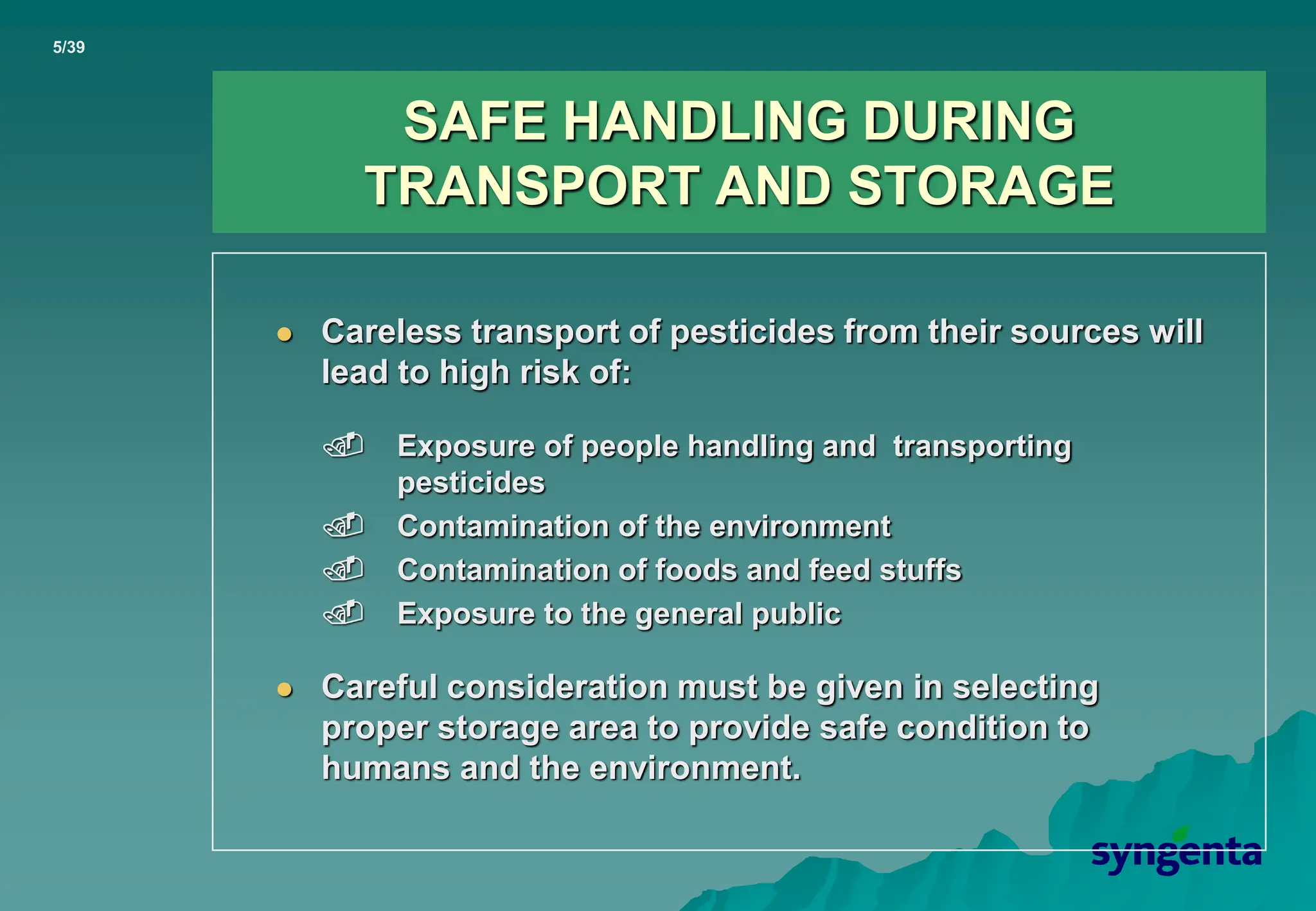 General Pesticide Info- Pesticide Safe use | PPT