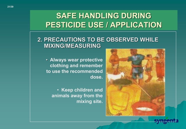 General Pesticide Info- Pesticide Safe use | PPT