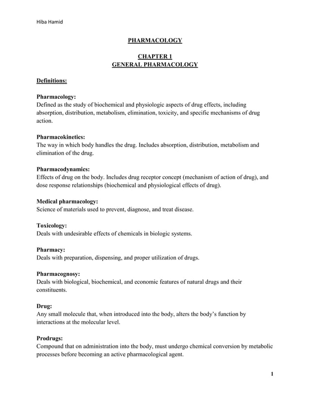 General pharma | PDF