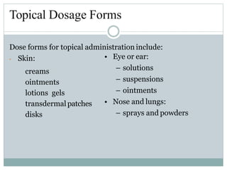 Routes of drug administration | PPT