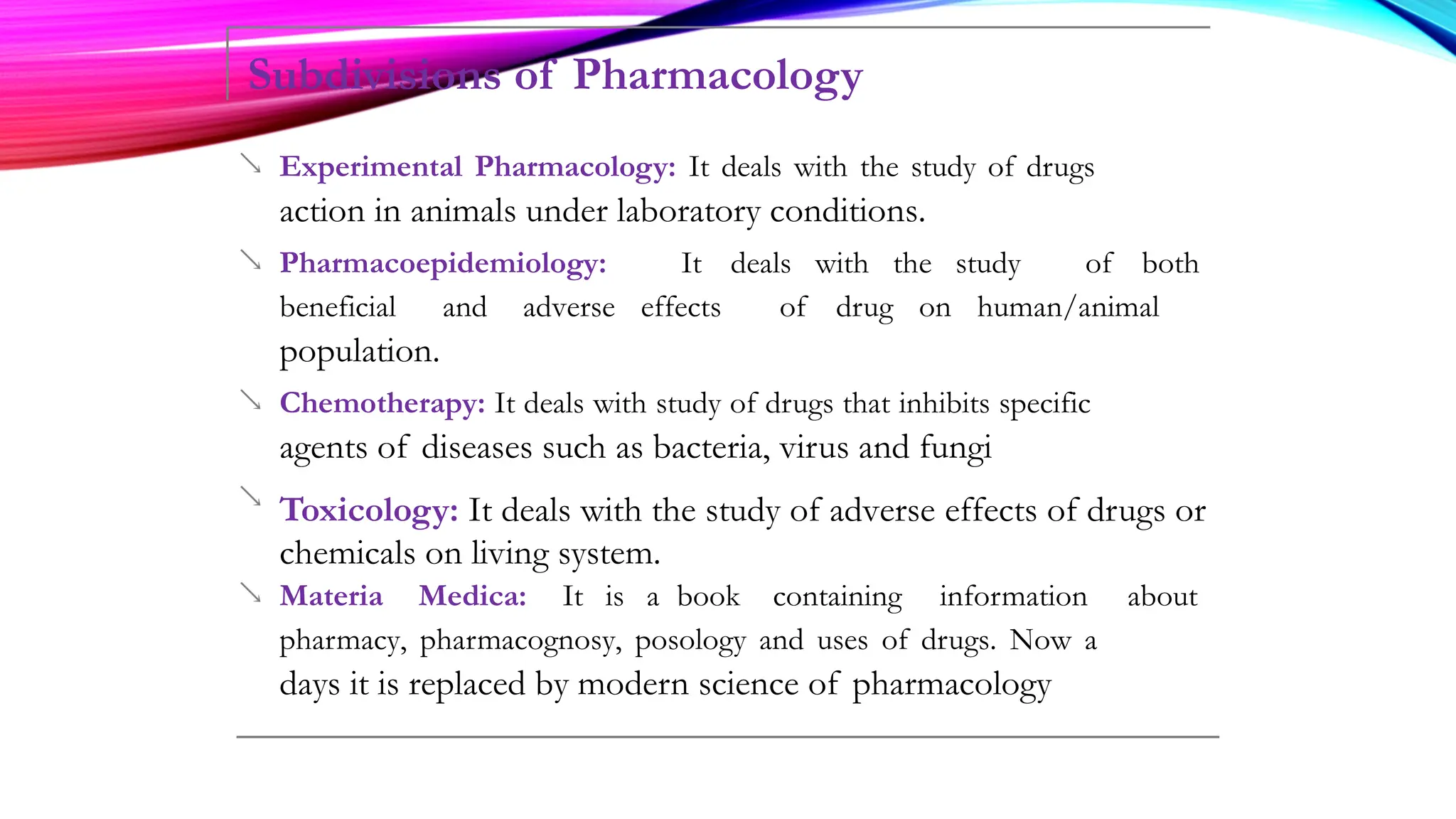 Pharmacology and General Pharmacological principles | PPTX
