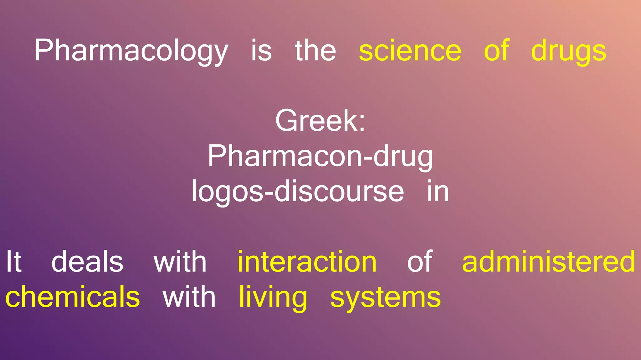 Introduction to General pharmacology | PPTX