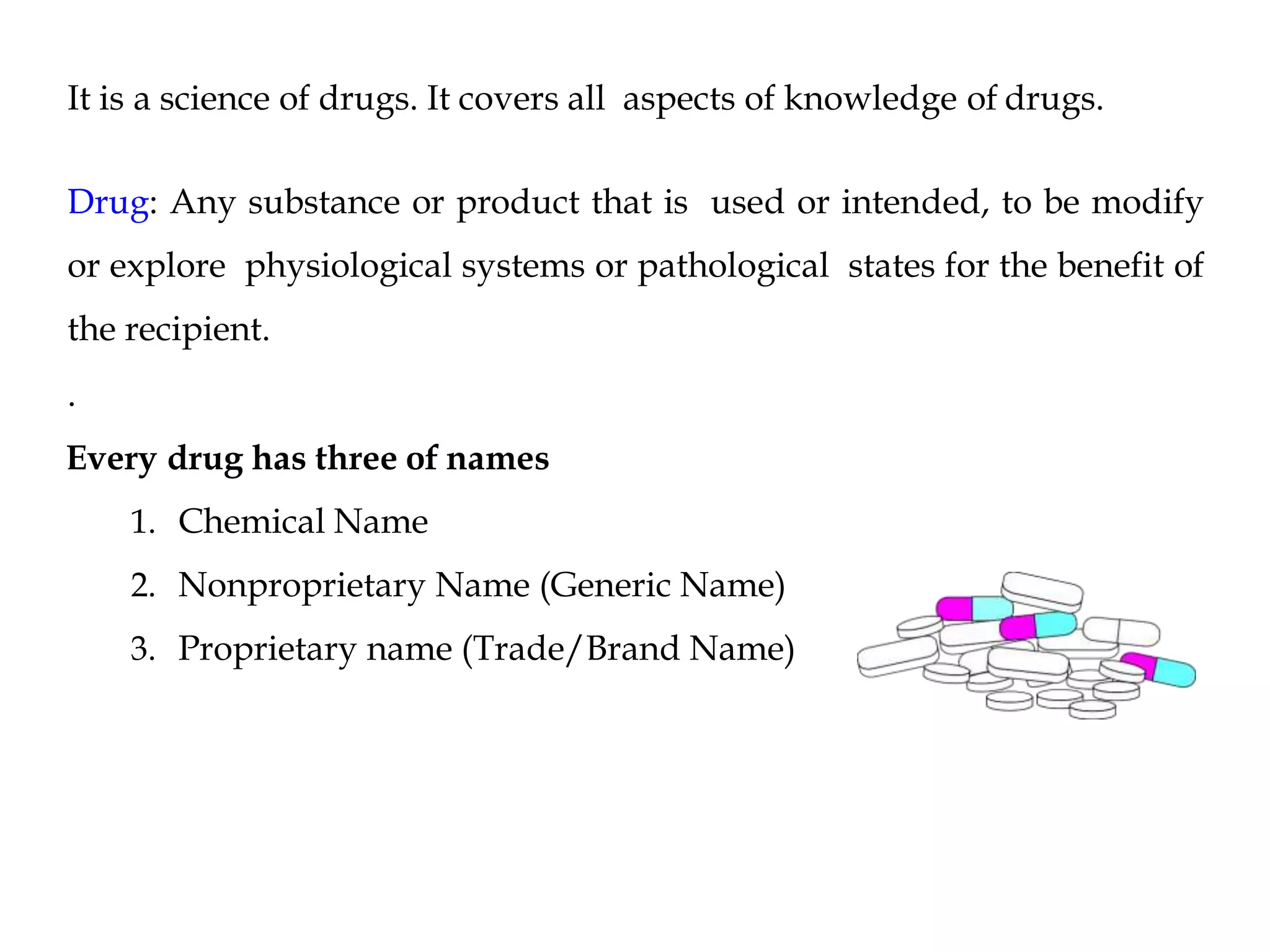 General Pharmacology | PDF
