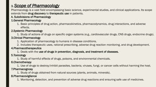 Comprehensive General Pharmacology Notes Based on KD Tripathi | PPTX