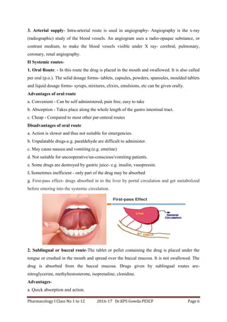 General pharmacology | PDF