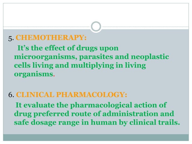 General pharmacology introduction part | PPT