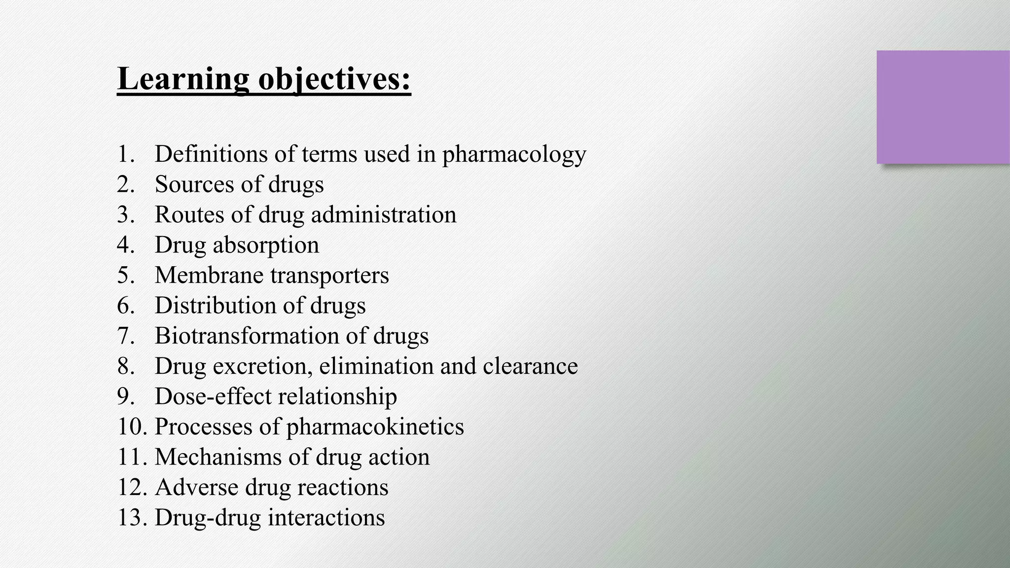 GENERAL PHARMACOLOGY PPT. DT 2nd year.pptx