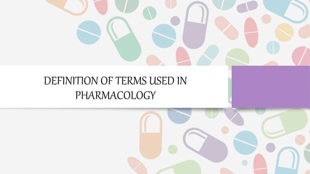 GENERAL PHARMACOLOGY PPT. DT 2nd year.pptx | Pharmaceutical Drugs ...