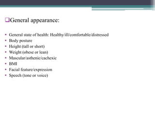 General, Physical And Systemic Examination.pptx