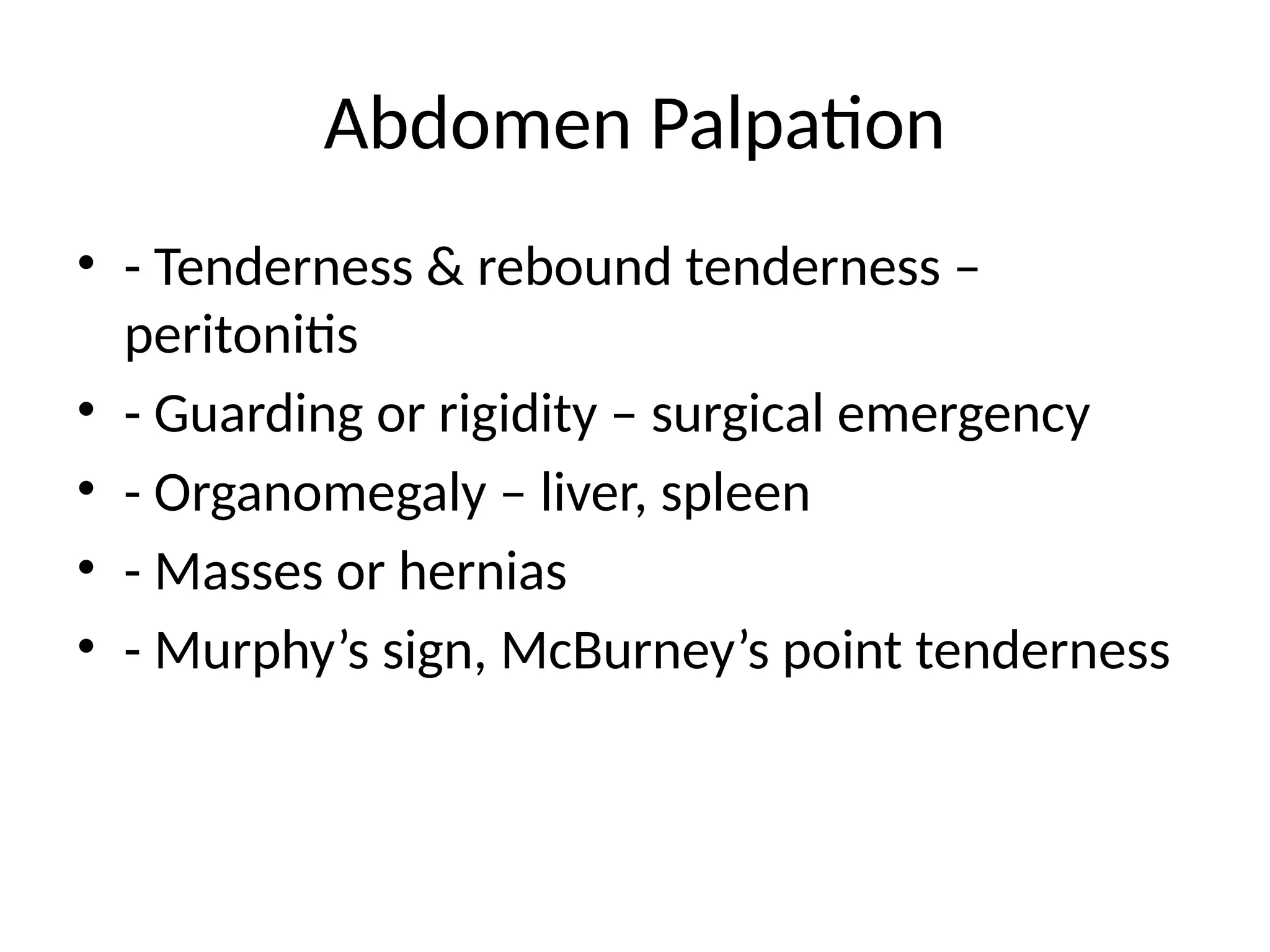 General_Physical_Exam_GI_Emergency.pptx. | PPTX