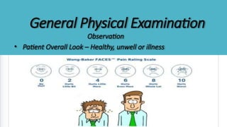 General Physical Examination of human body | PPTX