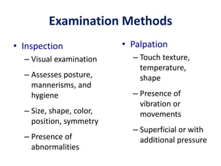 General physical examination in psyhiatry | PPTX