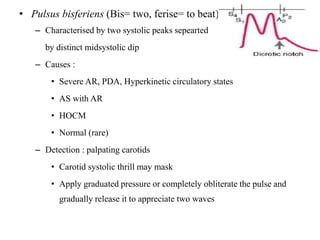 General physical examination of CVS | PPTX
