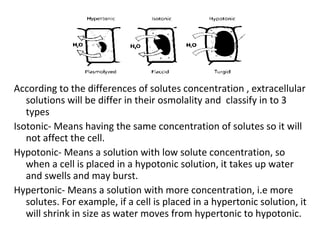 General physiology - regulation of ECF | PPT