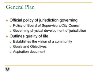 General plan, zoning and entitlements april 25, 2013 | PDF
