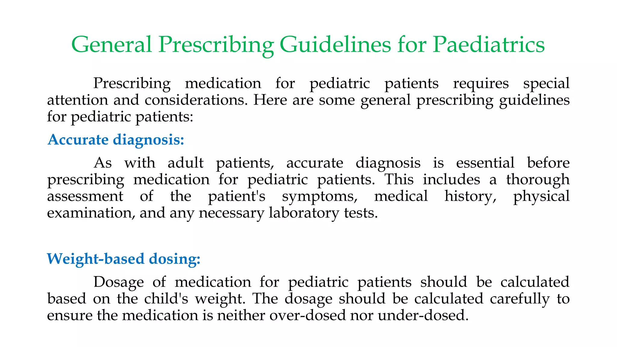 General Prescribing Guidelines.pptx