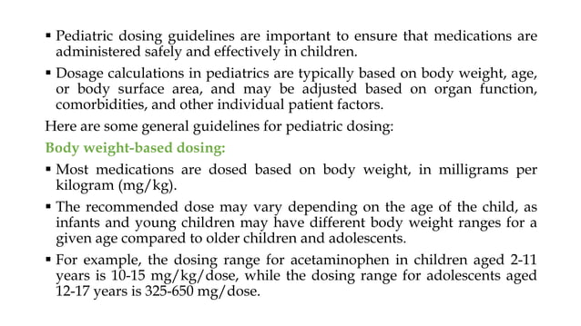 General Prescribing Guidelines.pptx | Pharmaceutical Industry | Industries