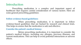 General Prescribing Guidelines.pptx