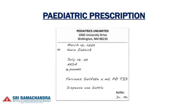 GENERAL PRESCRIBING GUIDELINES FOR PAEDIATRIC PATIENTS.pptx