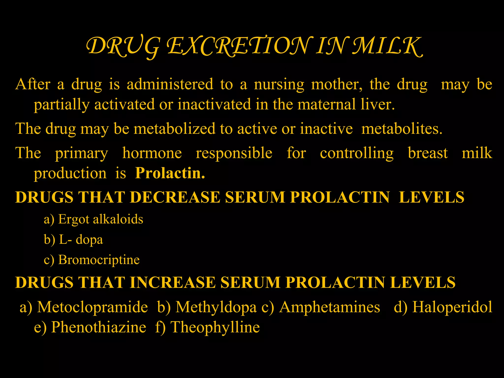 General prescribing guidelines for pediatrics, geriatrics and pregnancy ...