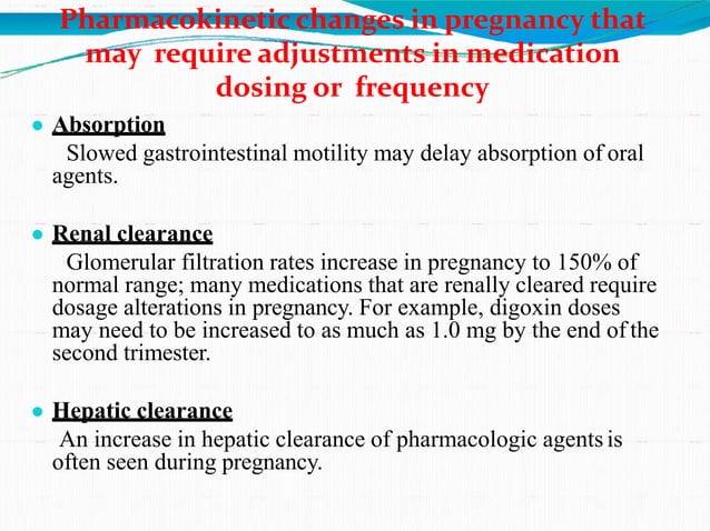 General prescribing guidelines_for_pregnancy_and_breast_feeding | PPTX ...