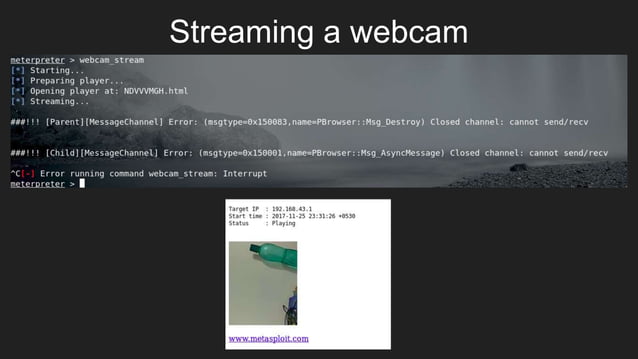 Metasploit Basic And Android Demo Ppt