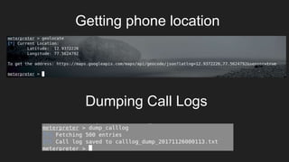 Metasploit - Basic and Android Demo | PPT