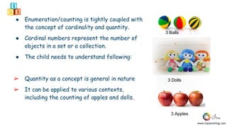 Counting Milestones for 18-36 months Kids | PDF