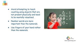 Counting Milestones for 18-36 months Kids | PDF