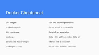 Moving to Docker... Finally! | PPT