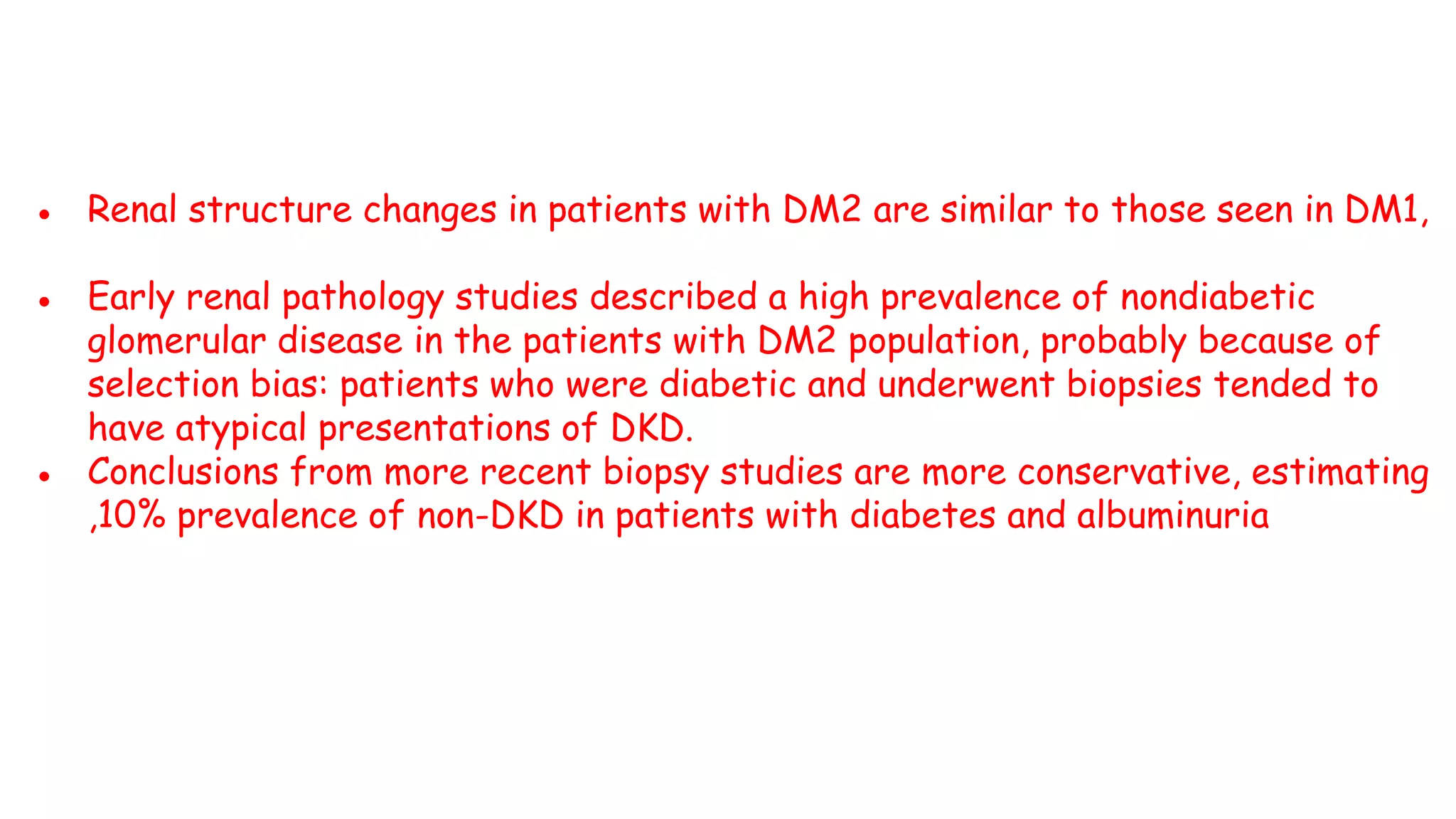 Diabetic kidney disease | PPTX