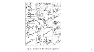 CNN based Handwritten Signature Recognition | PDF