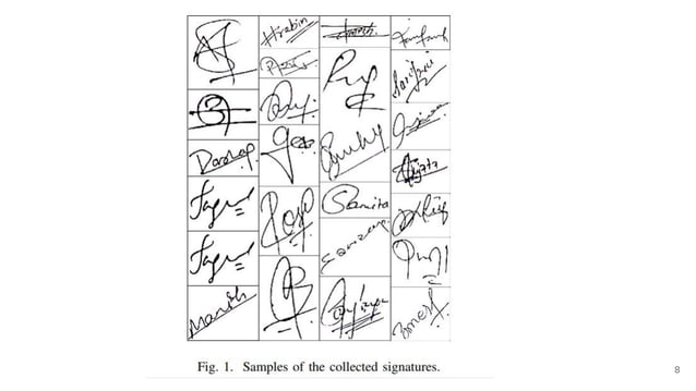 CNN based Handwritten Signature Recognition | PDF