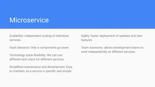 Microservice - Intro and Discussion | PPT | Free Download