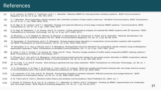 Massive MIMO for Cooperative Network Application | PPTX