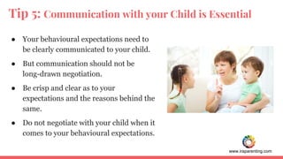 10 Tips On How To Discipline Kids | PDF