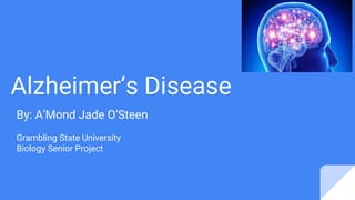 Alzheimer's Presentation | PPT