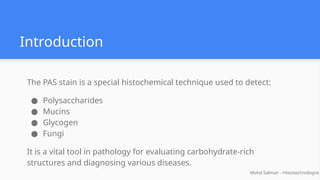 PAS Stain | Principle, Procedure, Reagents & Troubleshooting | PPTX