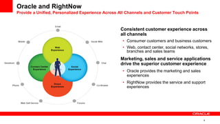Oracle & RightNow - General Presentation | PPT