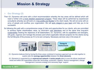 General Presentation GI Dynamics | PPT