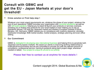 GBMC Company Presentation (ENG) | PDF | Management Consulting Industry | Industries