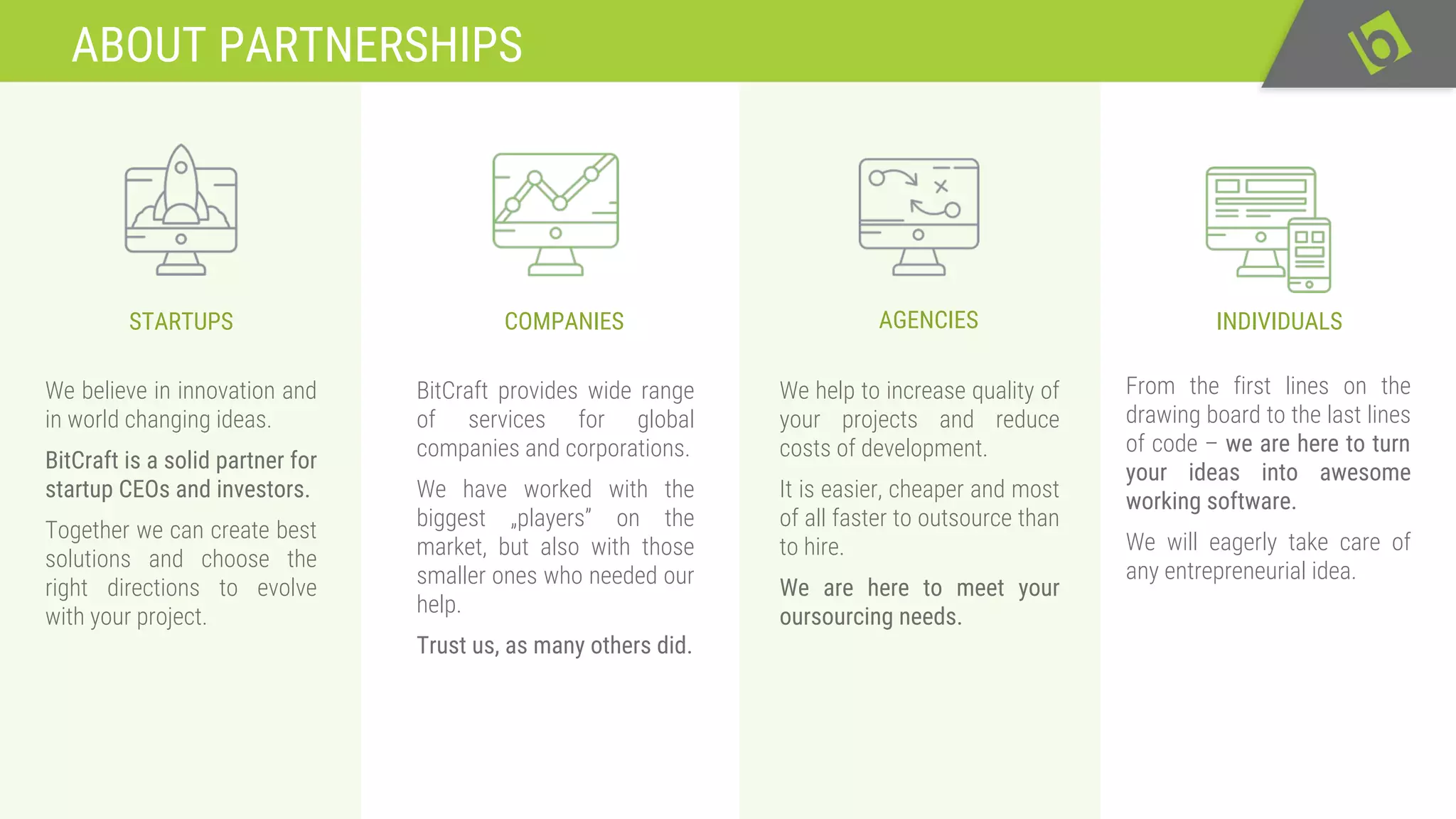 General presentation - Bitcraft | PDF