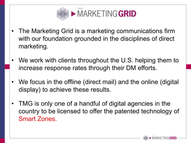 General presentation on Smart Zones | PPTX
