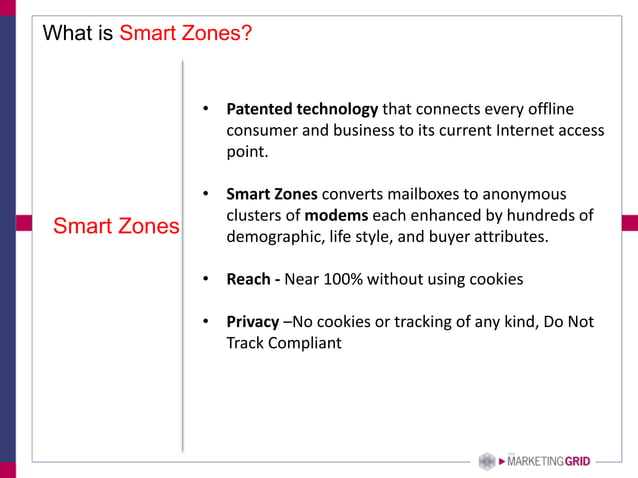General presentation on Smart Zones | PPTX