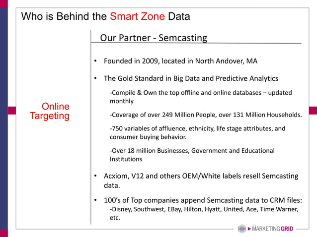 General presentation on Smart Zones | PPTX