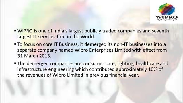 WIPRO PRESENTATION | PPTX