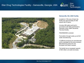 World’s Leading Drug Delivery Company | PPT