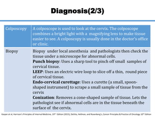 General principle of cancer and cervix cancer | PPTX