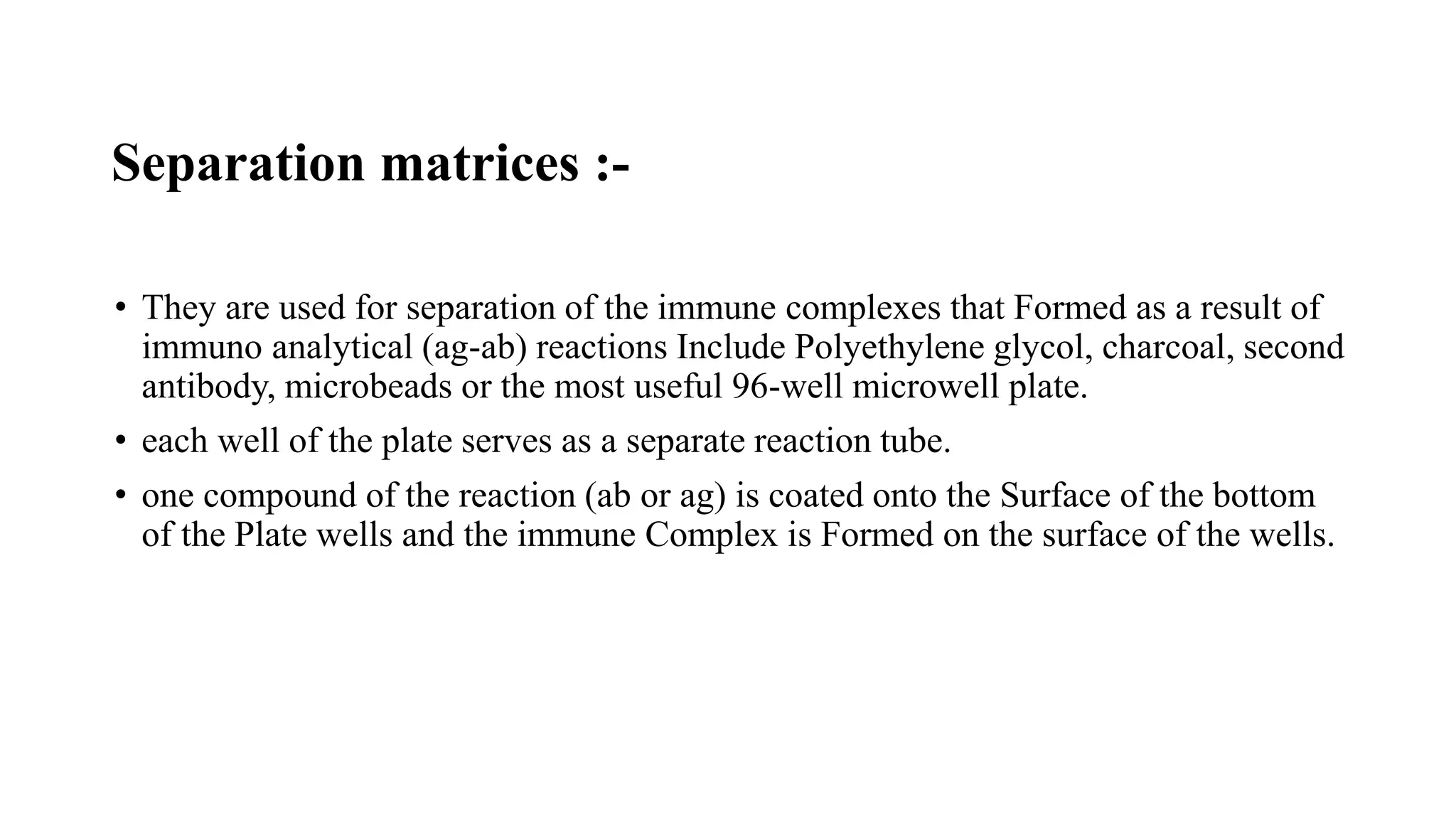 General principle of immunoassay Theoretical basis and optimization of ...